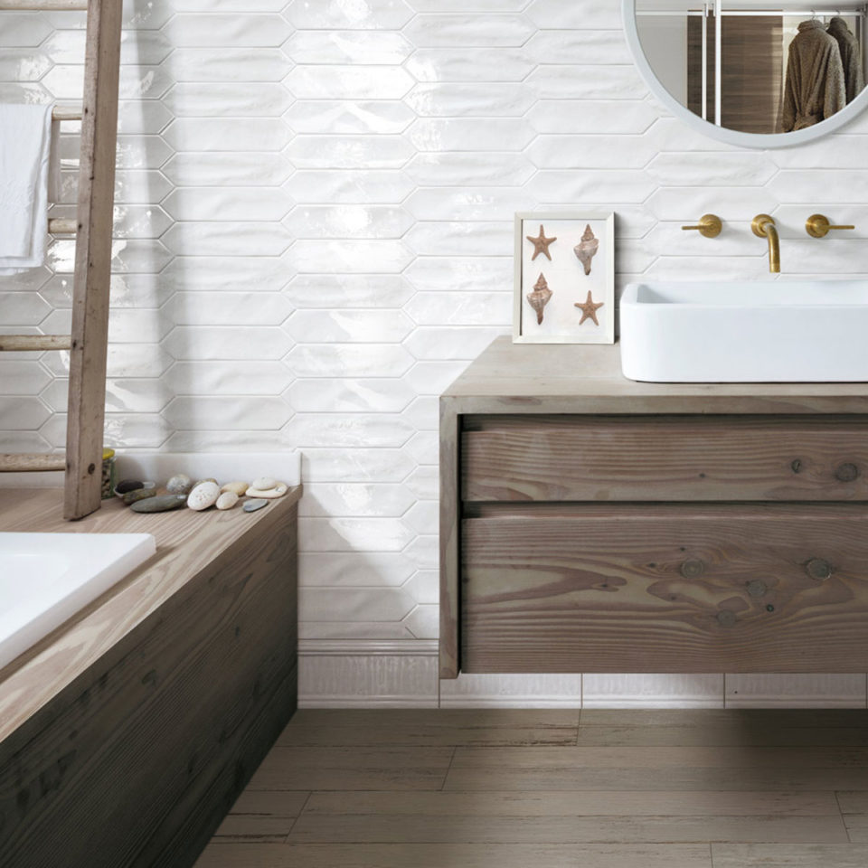 Crayons - Ceramic Feature Wall Tiles [Hand Made Look] Stone3 Brisbane