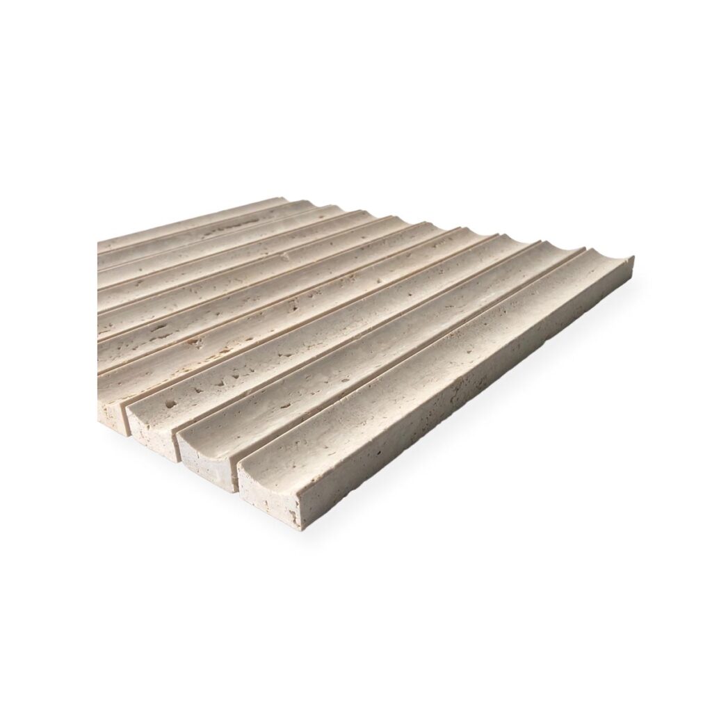 Concave Flute - Natural Stone Mosaic Tiles - Stone3 Brisbane