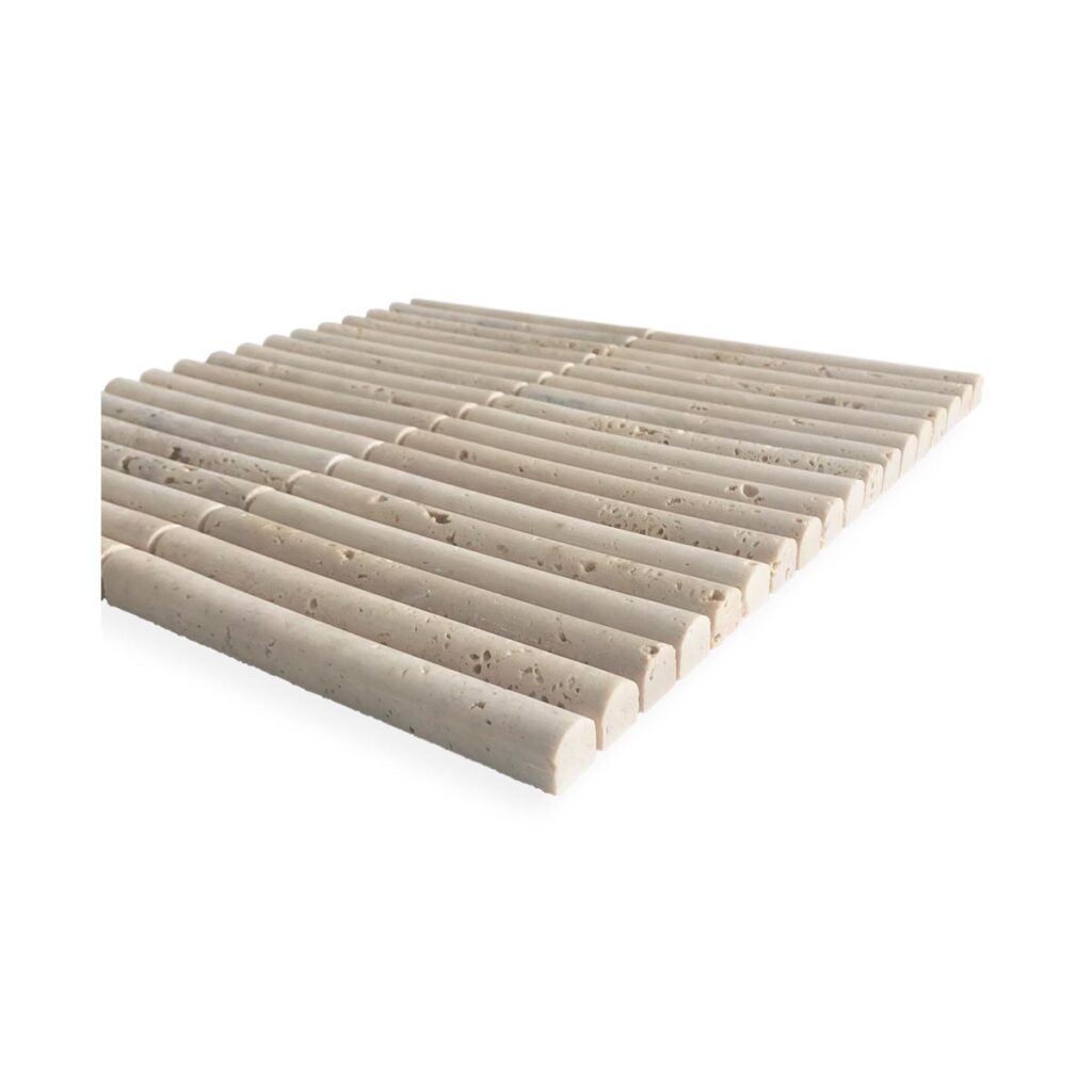 Mini Flute - Natural Stone Mosaic Tiles - Stone3 Brisbane